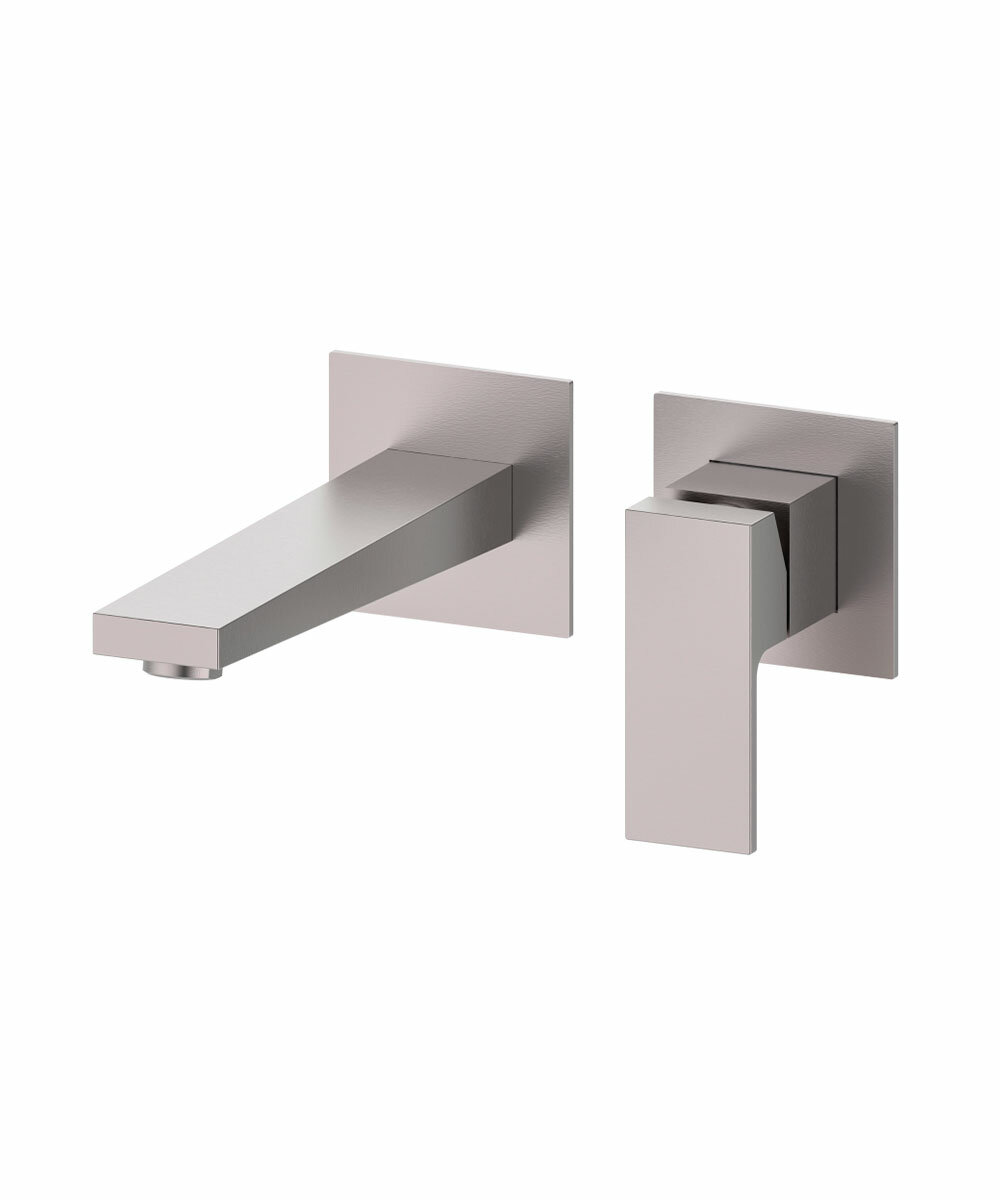 Однорычажный встраиваемый смеситель для раковины от бренда Vieir из латуни V393513-N сатин