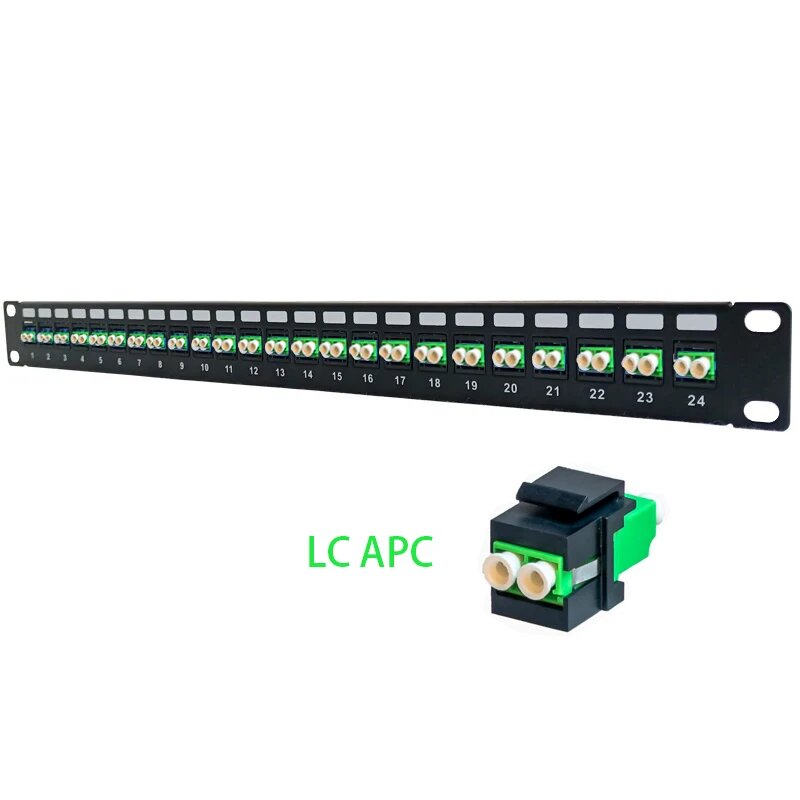 24-портовая оптоволоконная патч-панель LC UKITSON 24 Ports LC-APC