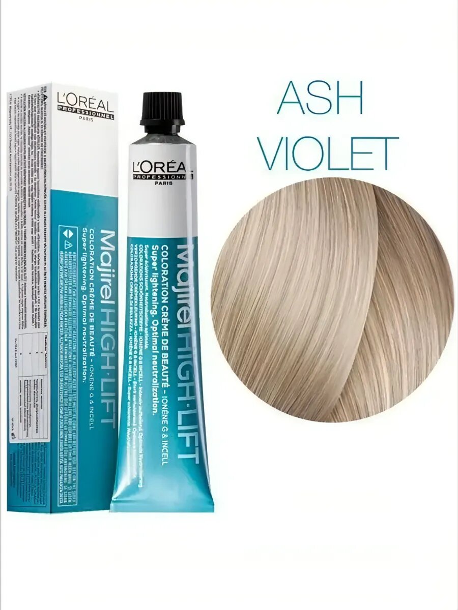 Краска для волос L'Oreal Professionnel Majirel High Lift [OTT] технология улавливания запаха, Пепельно-перламутровый