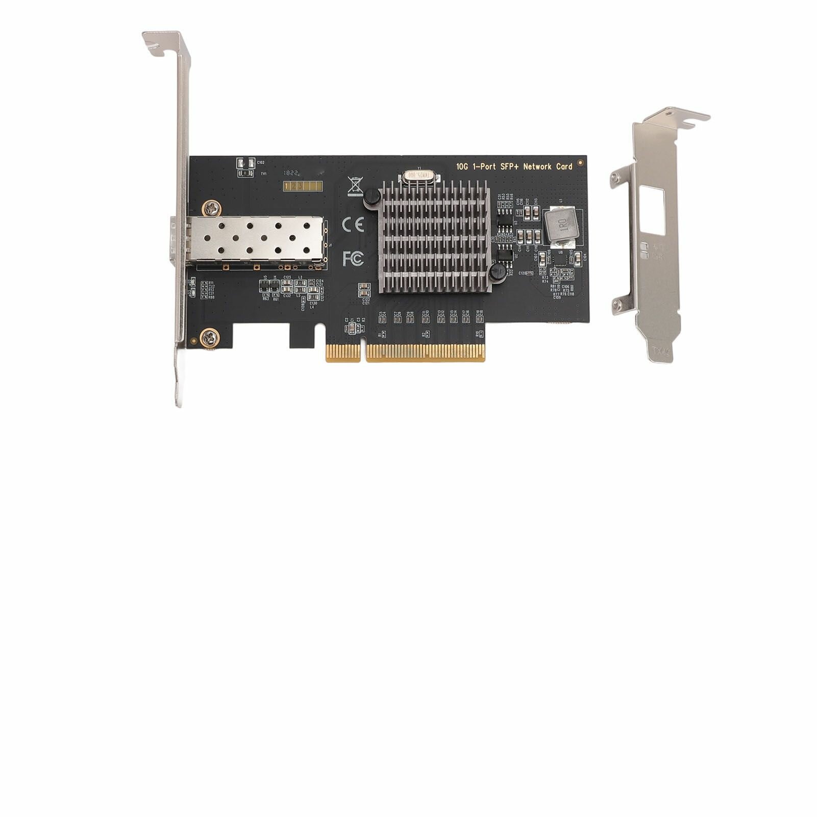 Сетевая карта PCIE 10Gb SFP, однопортовая, чип 82599EN для ПК