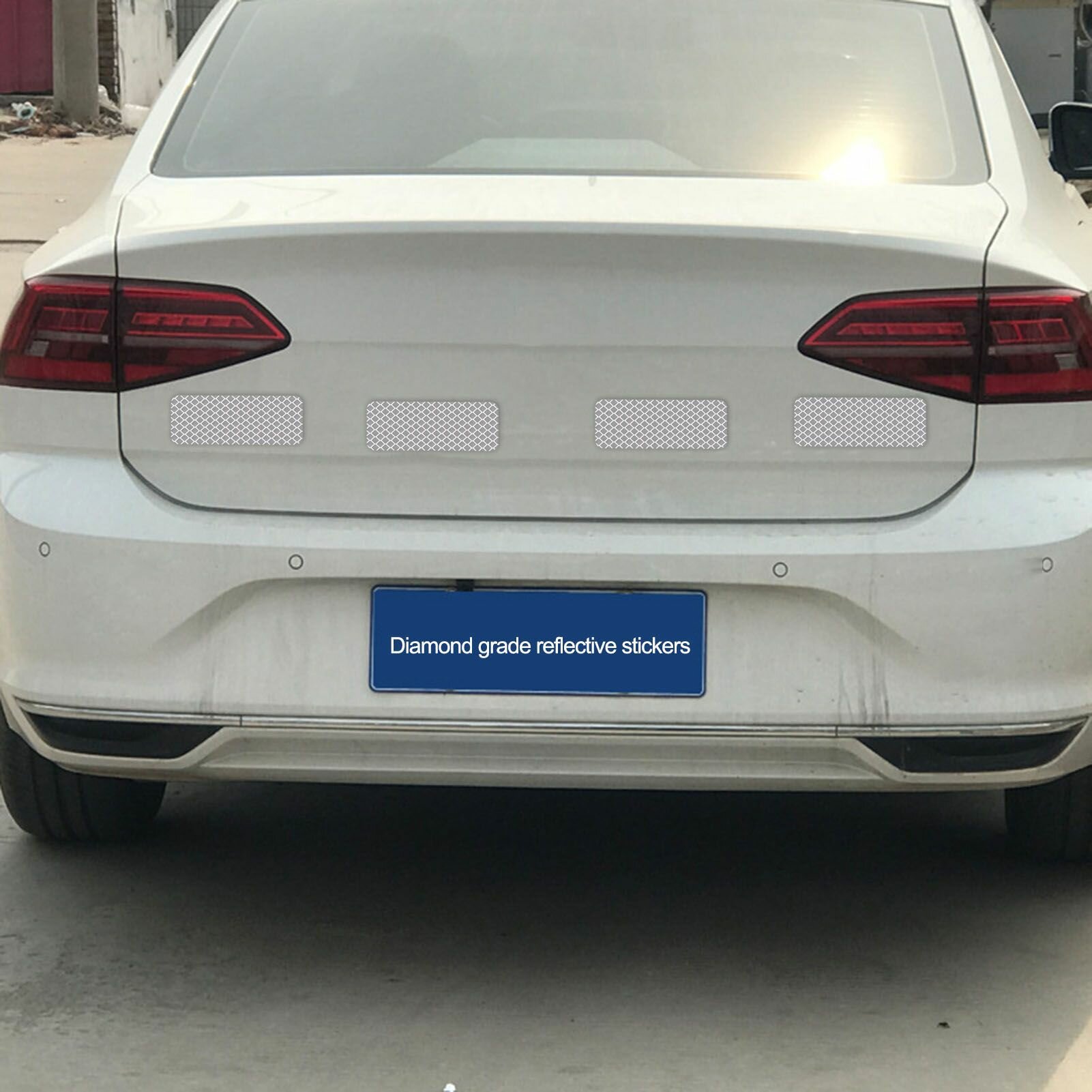 Светоотражающие наклейки в наборе из 14 шт на автомобиль, самокат, велосипед и коляску, фликер на одежду, обувь и рюкзак, светоотражатель для двери авто