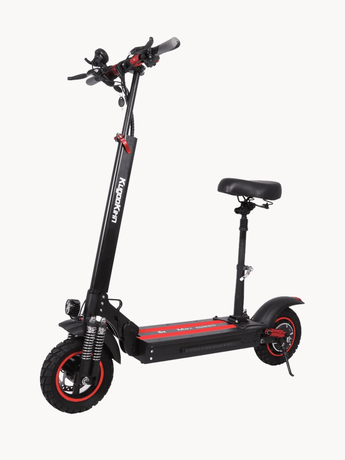 Электросамокат Kugoo Kirin Max Speed, взрослый, максимальная скорость до 45 км/ч, дальность хода до 30 км.