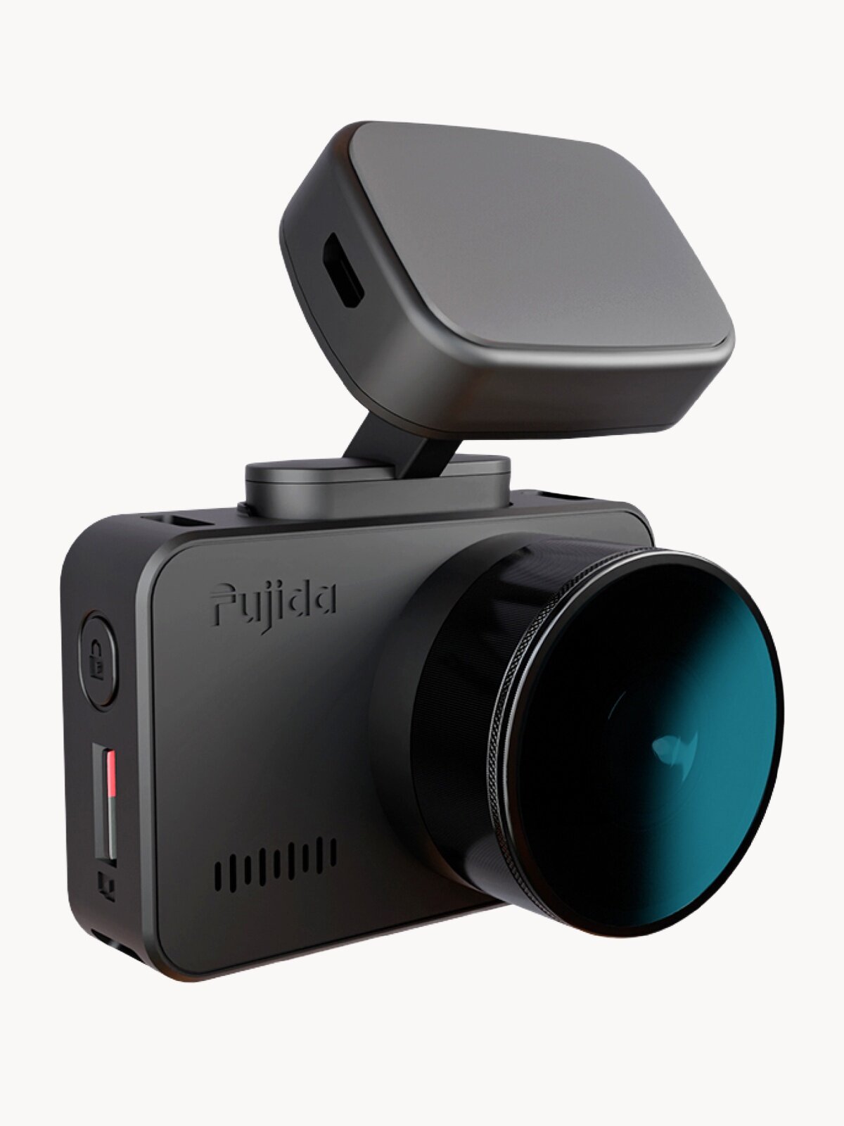 Видеорегистратор для автомобиля Fujida Zoom Hit S Duo WiFi с GPS-информатором, WiFi-модулем и второй камерой