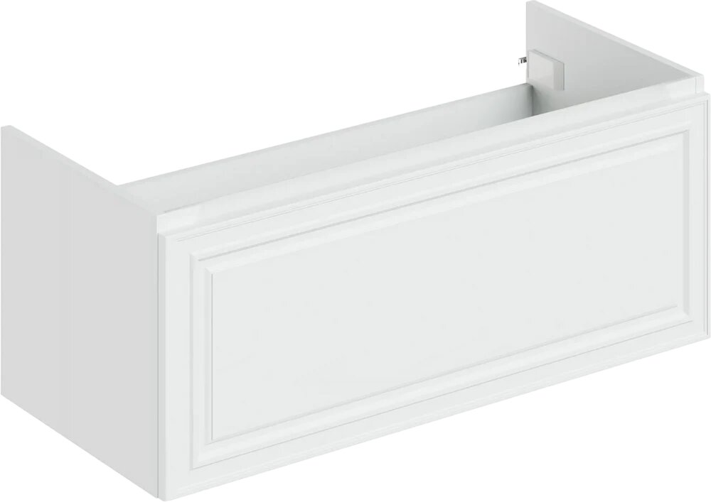 Тумба под раковину без столешницы Itana Verona 2.0 100 подвесная, эмаль белая матовая