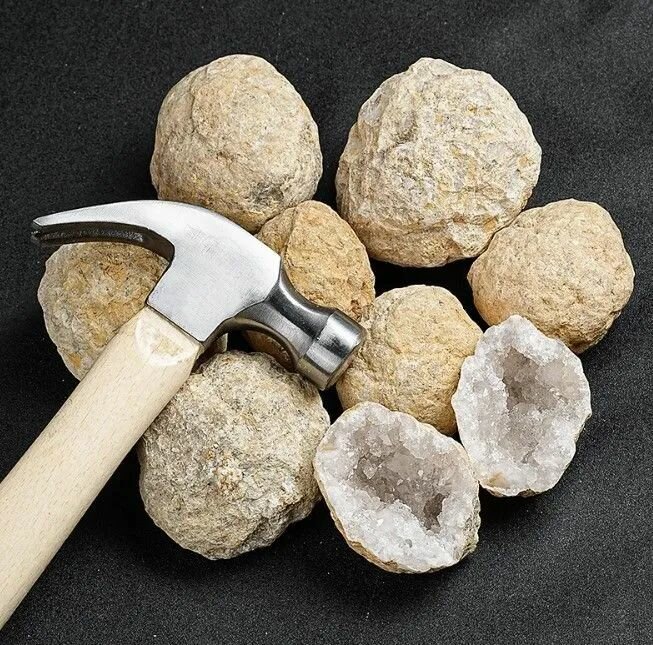 Белый марокканский агат, пещерный необработанный камень, образовательные образцы 4-5cm