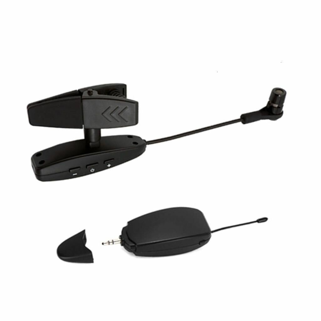 Беспроводной микрофон звукосниматель для саксофона и кларнета-UHF-один в один