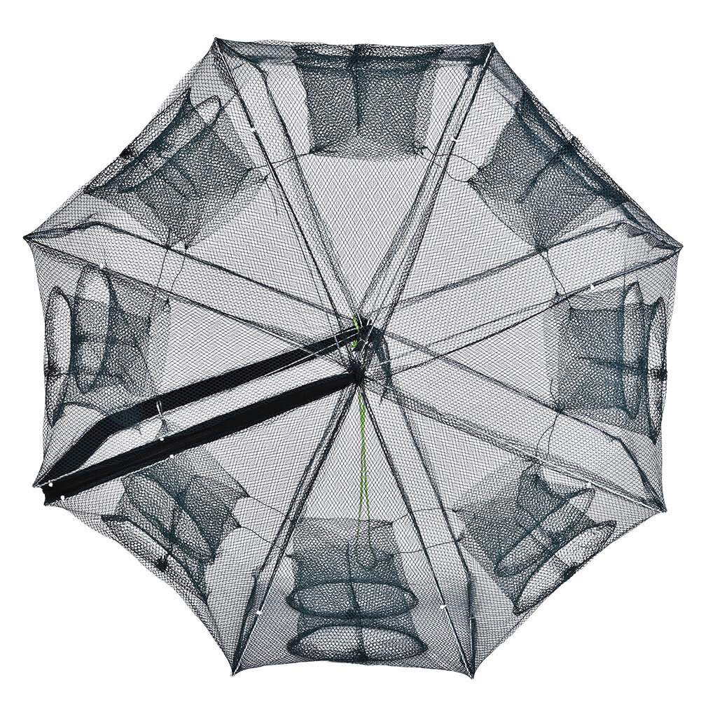 Складная ловушка для крабов, креветок и раков, литая клетка для ловли зелёных рыб (16 отверстий)