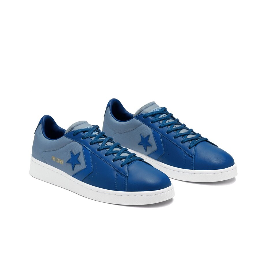 Кроссовки Converse Cons Pro Leather, размер EU 36 стопа (22.5CM), синий — фото 1