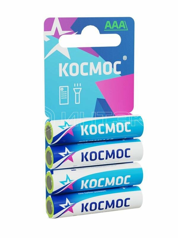 Батарейка Космос KOCR034BL 4шт\уп R03 BL