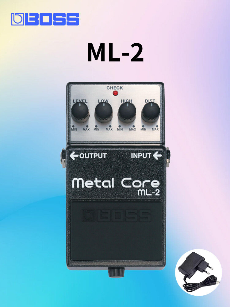 BOSS ML-2 металкор педаль эффектов электрическая гитара аксессуары