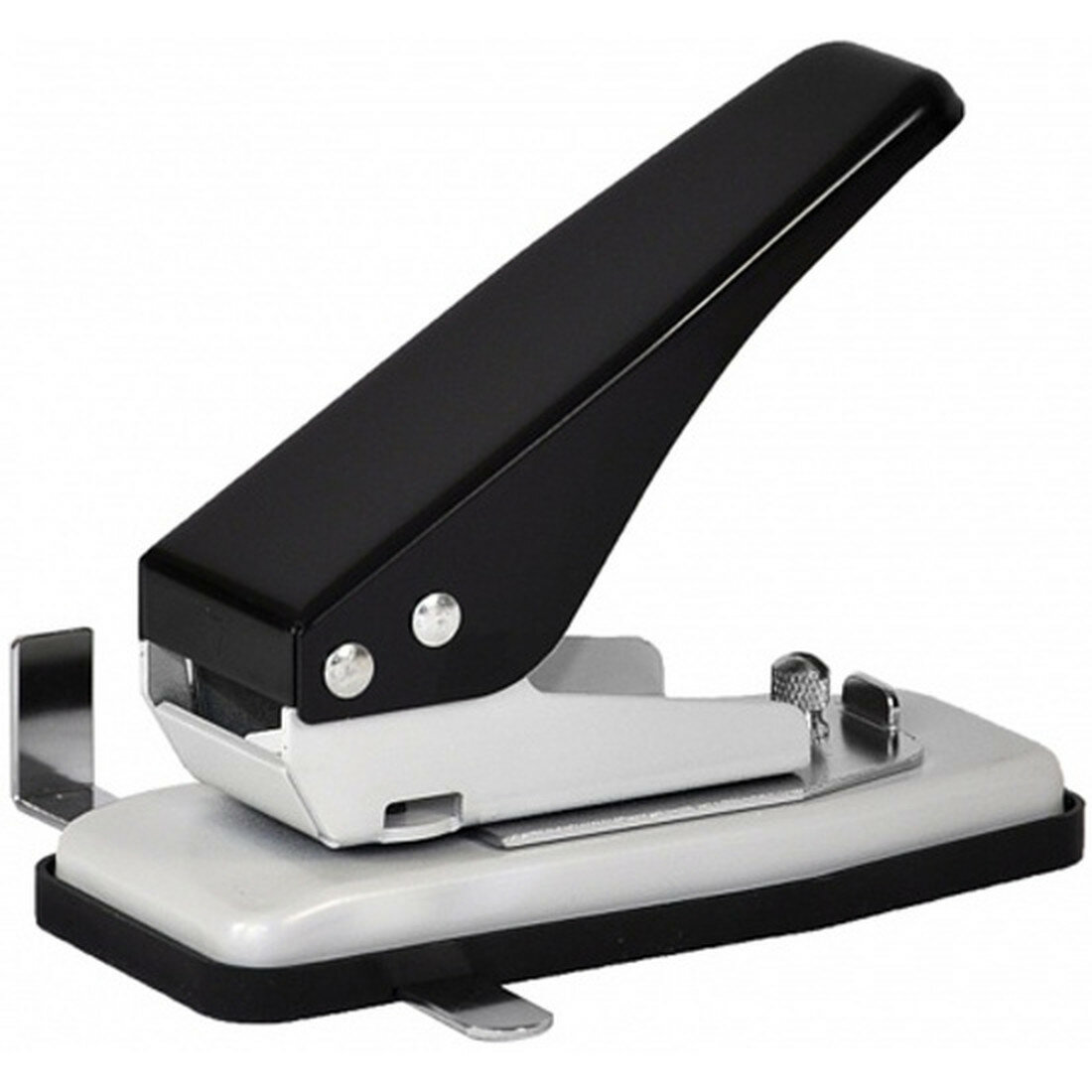 Дырокол Warrior 33060A-1, евроотверстие 32х6.5х9 мм, с линейкой