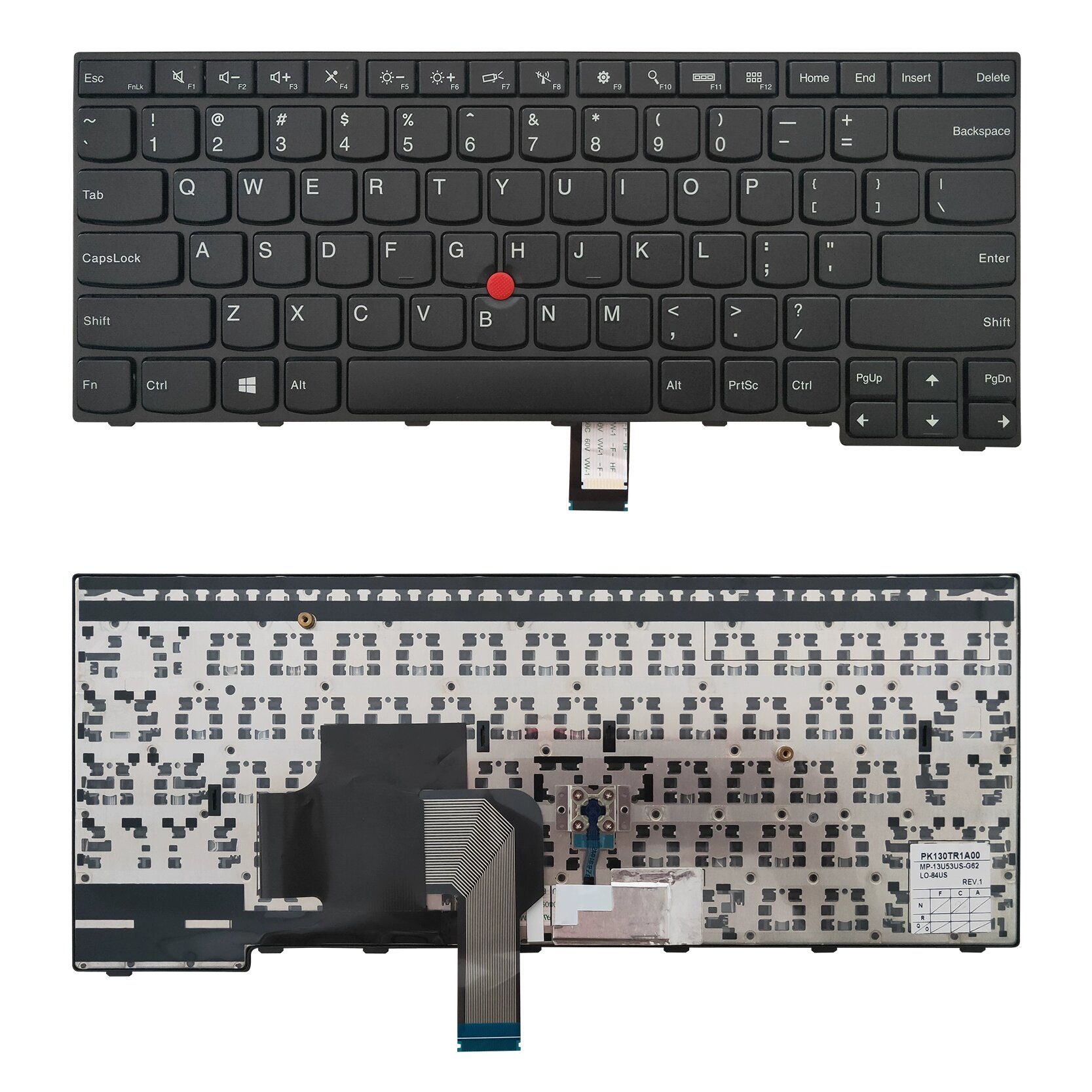 Подходит для клавиатуры Thinkpad Lenovo E450 E460 E450C E455 E465 W450 E470 E475 Оригинальная клавиатура W450 с рычагом