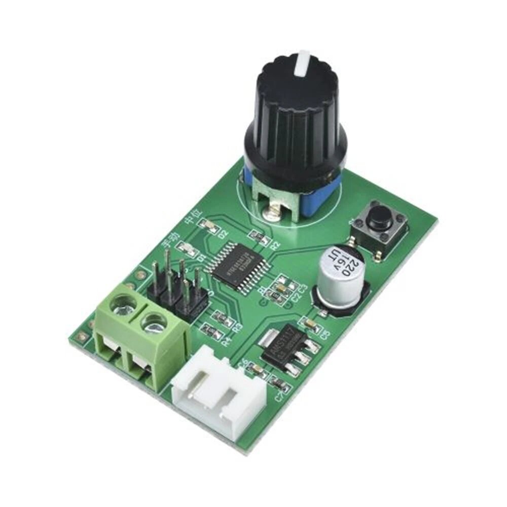 DC 5 В 2-канальный ШИМ MG995 SG90 Модуль управления сервоприводом Двойной сервопривод Контроллер последовательного порта Мотор Скорость Рулевое управление Модуль отладки