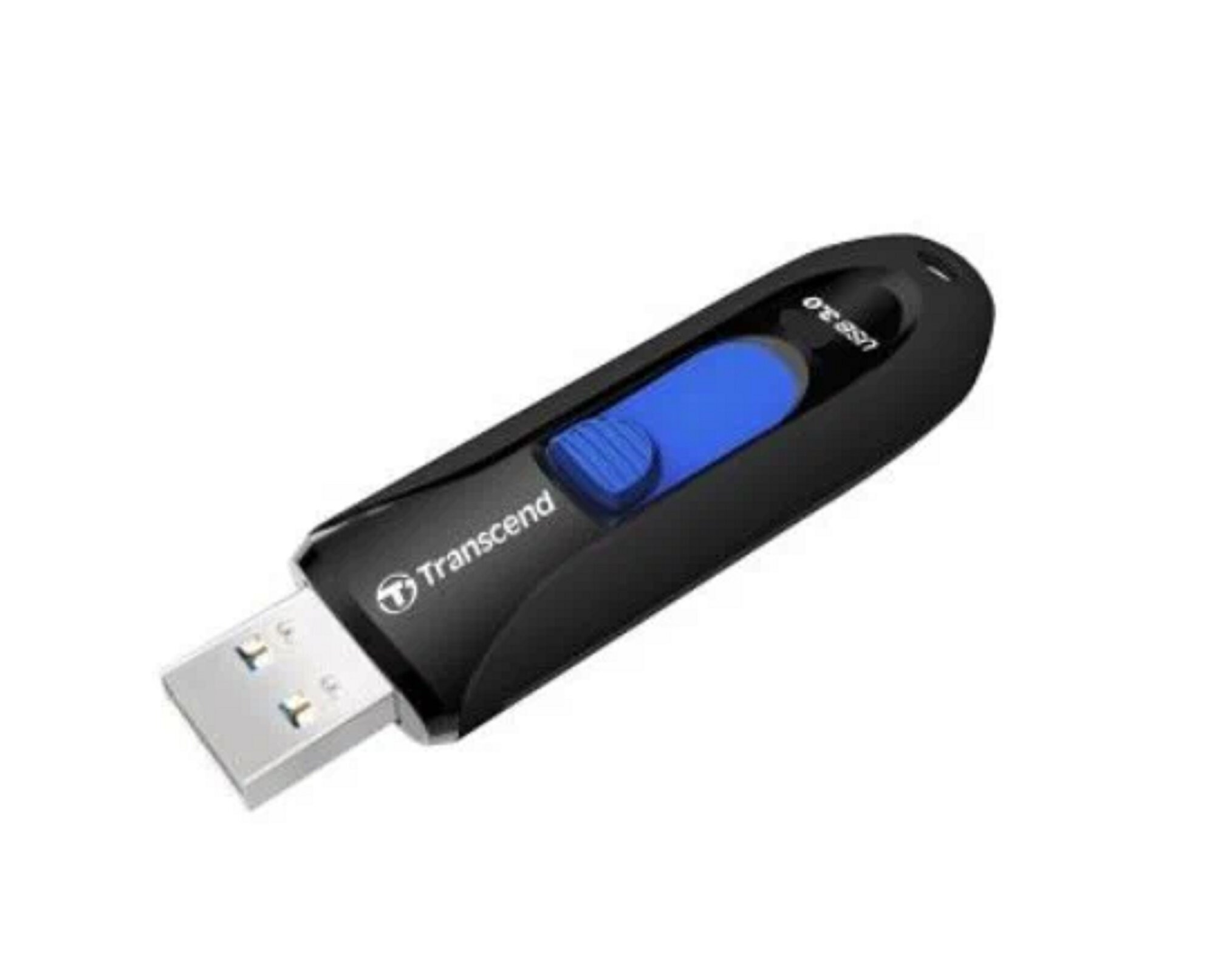 Накопитель USB 3.1 32GB Transcend Jetflash 790, выдвижной разъём, чёрный