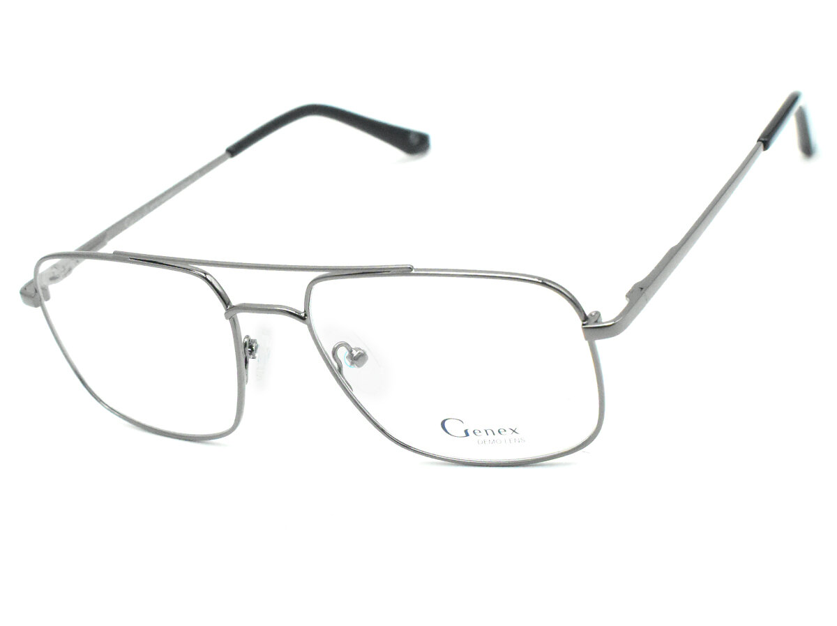 Оправа для очков Genex G-1406 C003 пол Унисекс форма оправы Авиатор цвет оправы Серебряный