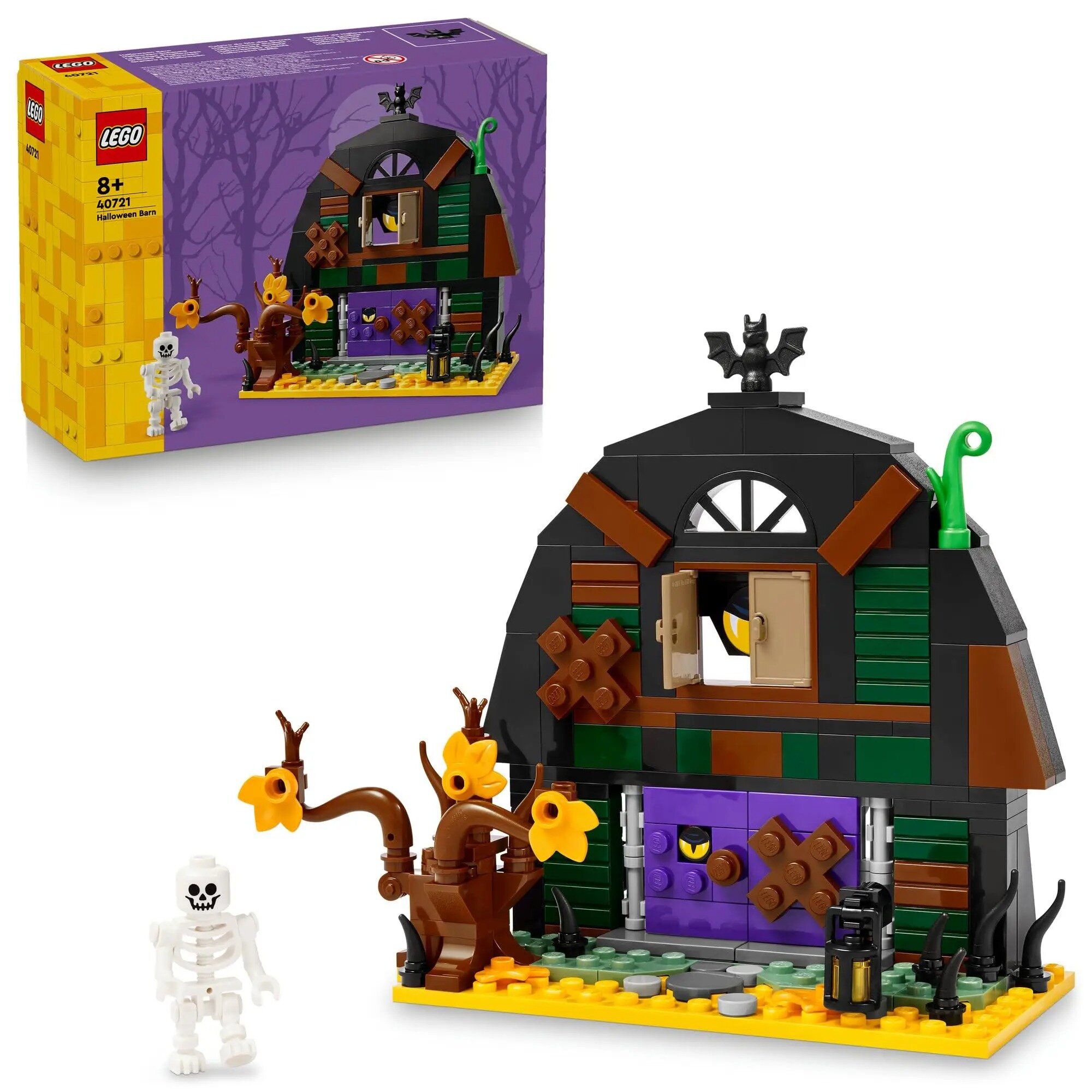Конструктор LEGO Halloween Barn 40721 Хеллоуинский амбар, 205 дет.