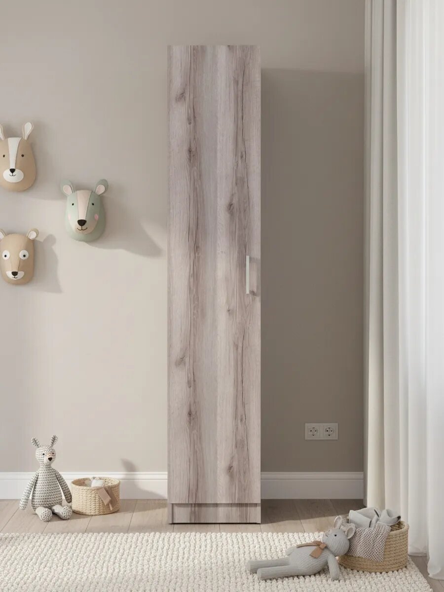 В спальню прихожую шкаф пенал FRESTER распашной с полками, от производителя