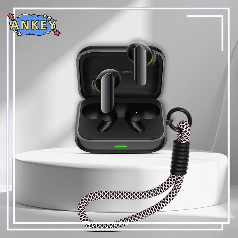 Чехол для Realme Buds Air7 Pro силиконовый Black1