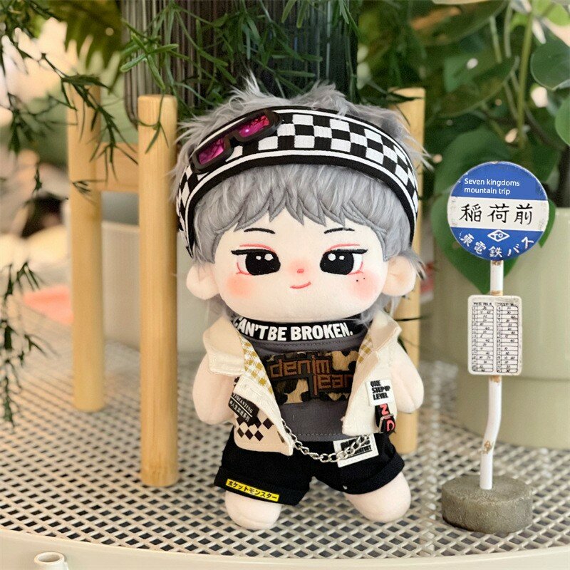 Плюшевая кукла Парк Джин-у, 20 см, оригинальная плюшевая игрушка корейской группы ENHYPEN, кукла-знаменитость, подарок