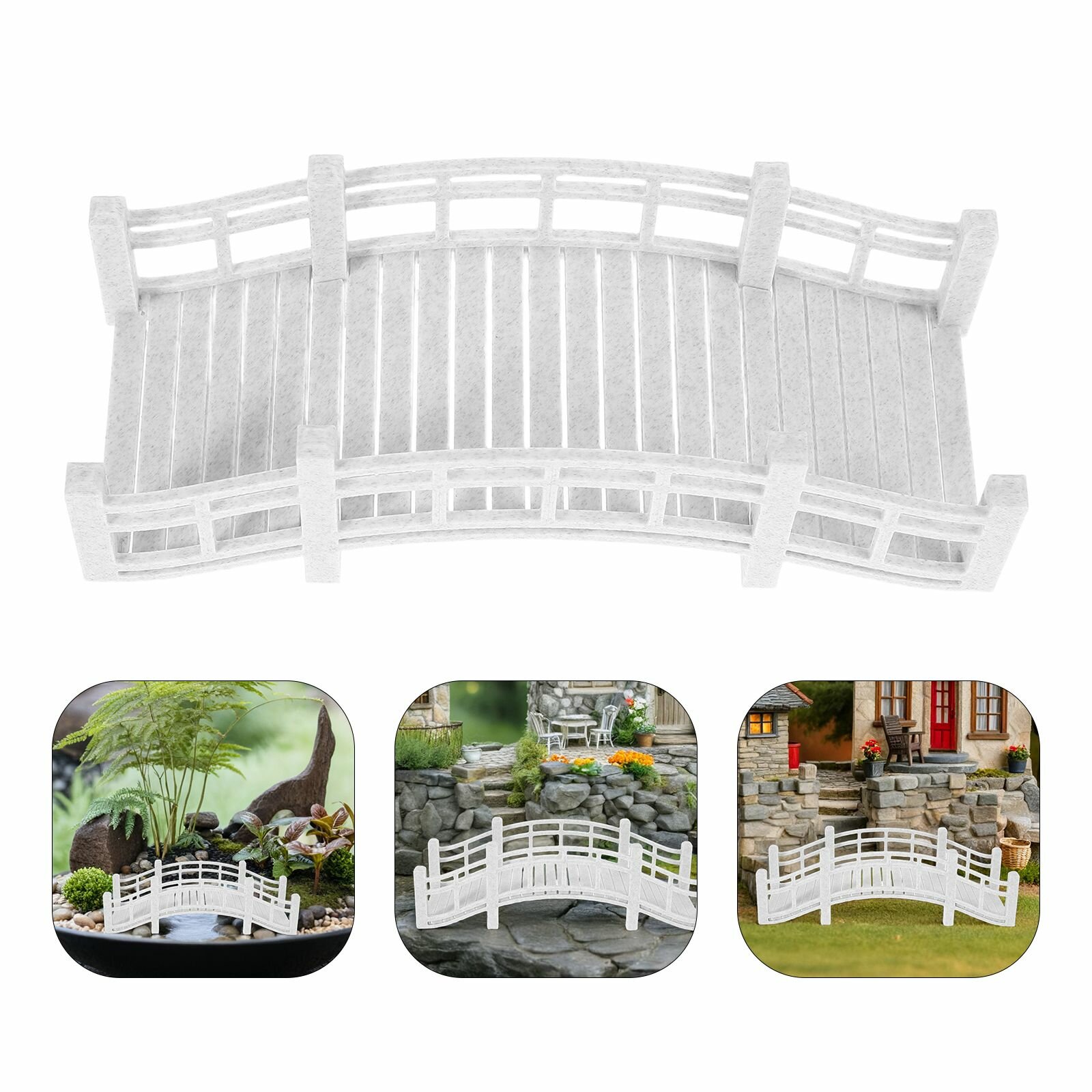 Мостик садовый декоративный