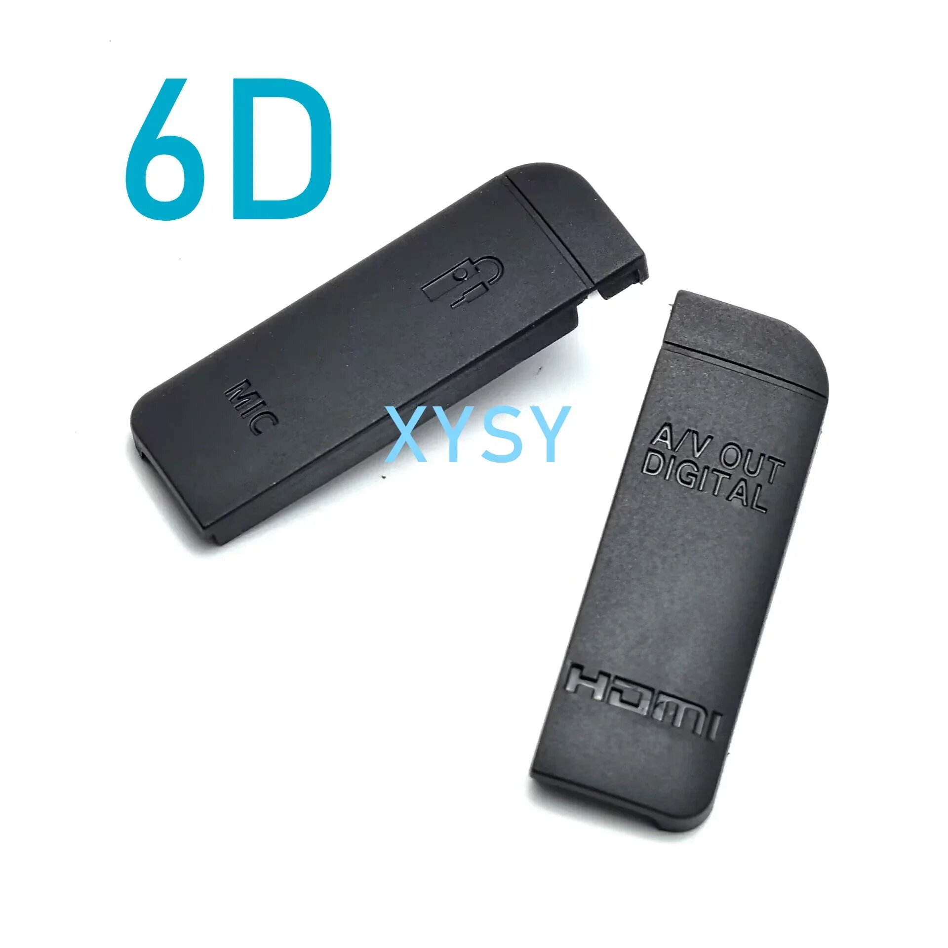 Новинка для Canon EOS 6D 6D2 7D 7D2 750D USB резиновая крышка дверца HDMI-совместимая крышка микрофона крышка интерфейса цифровая камера запасная часть