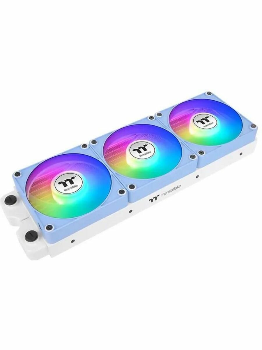 Комплект вентиляторов Thermaltake CT140 EX Sync Hydrangea 140 мм 4-pin PWM, 3шт (CL-F197-PL14BU-A)
