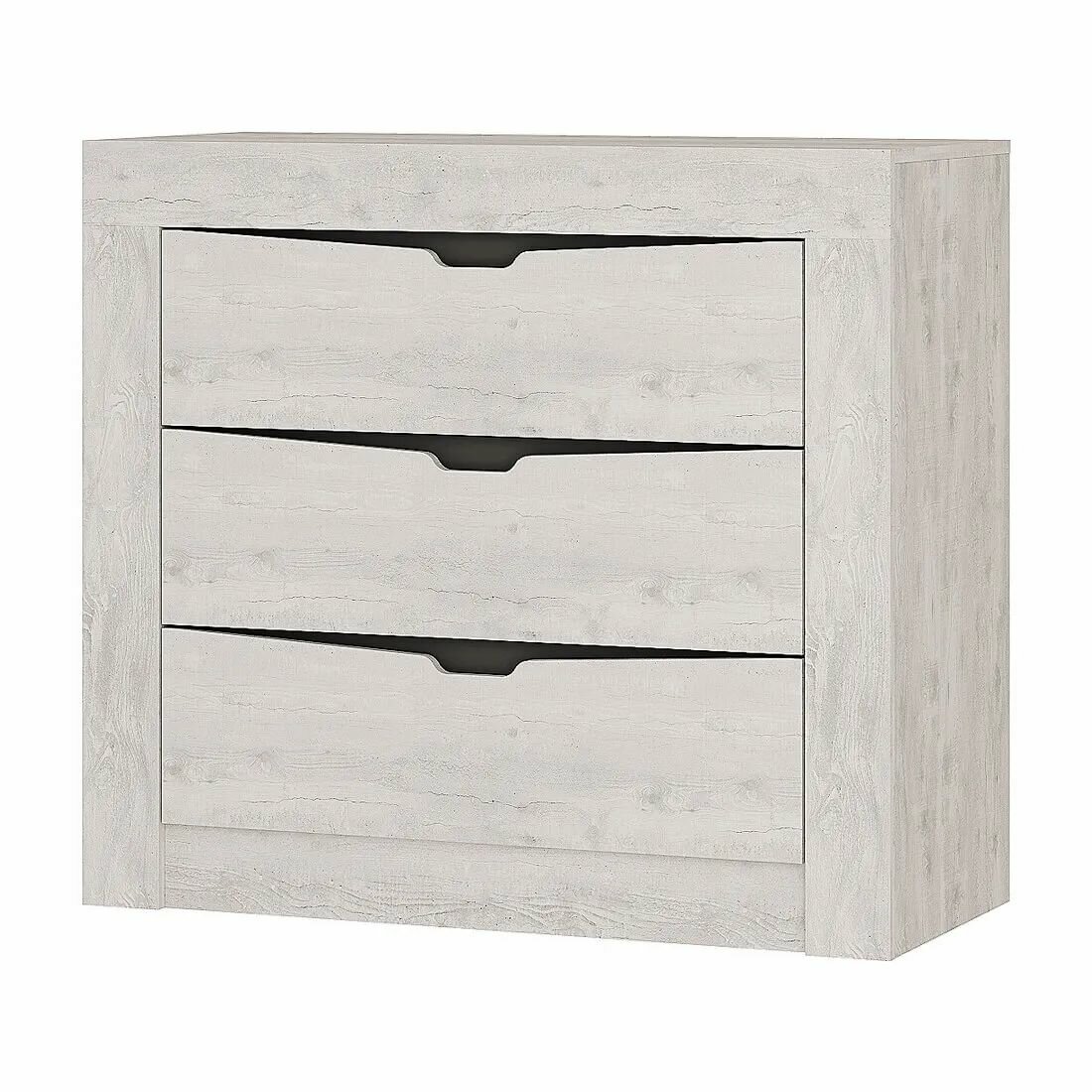 Комод "Леонардо" КМ-13 Бетон пайн светлый/графит (Мебелони)