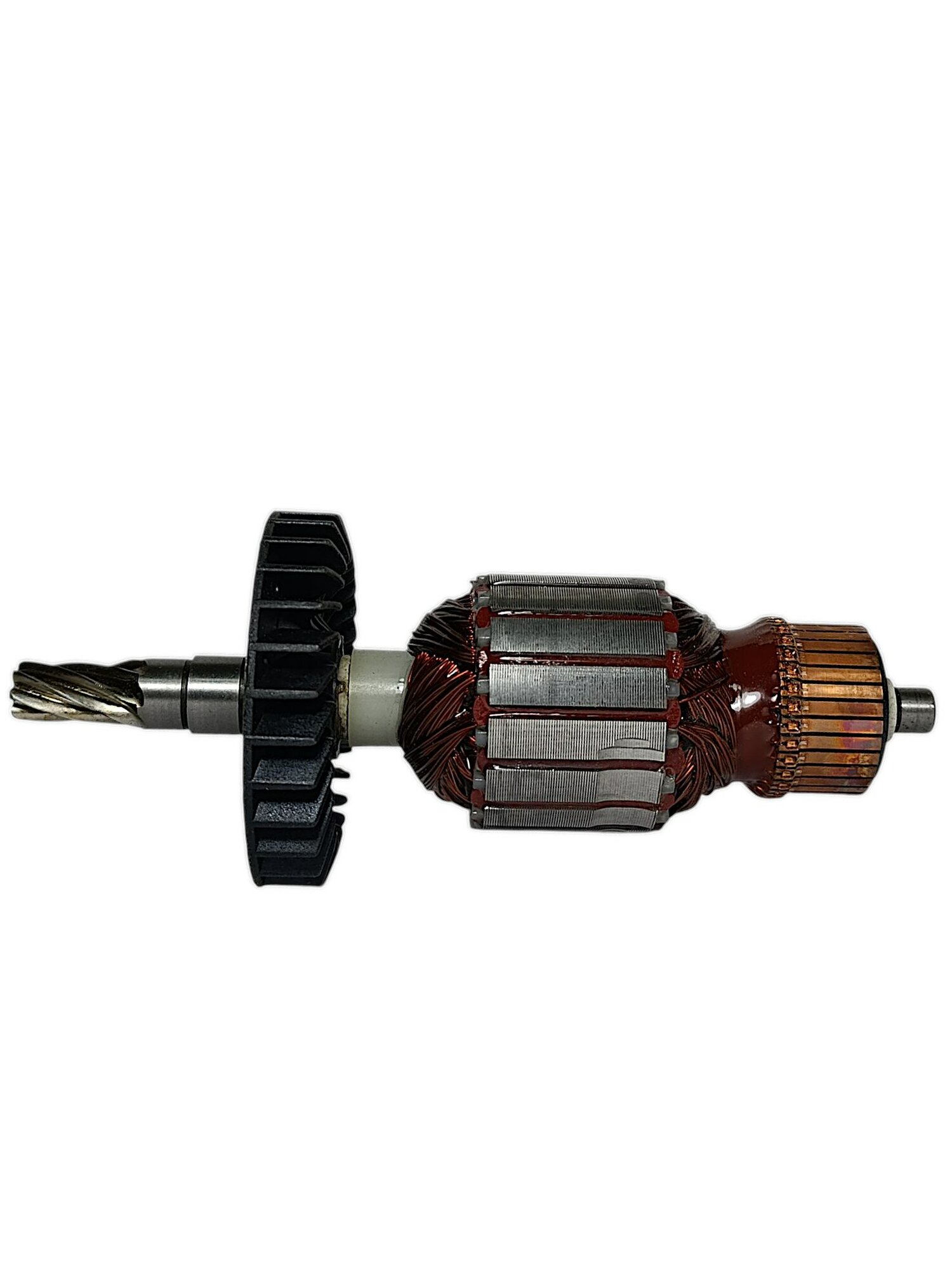 Ротор Якорь для отбойного молотка 1202С + комплект щеток 155.