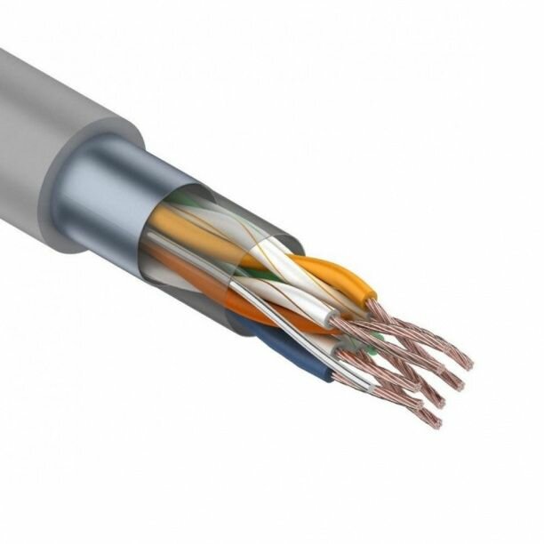 Кабель компьютерный Rexant F/UTP CAT5e медный экранированный