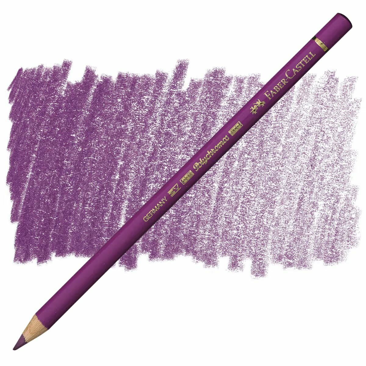 Карандаш цветной Faber-Castell "Polychromos", 1 шт, цвет №135 фиолетово-красный светлый