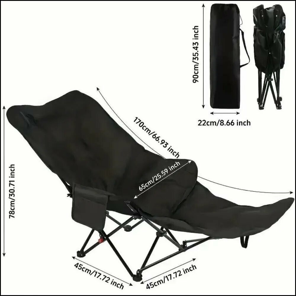 Кресло для рыбалки170*90*45 см