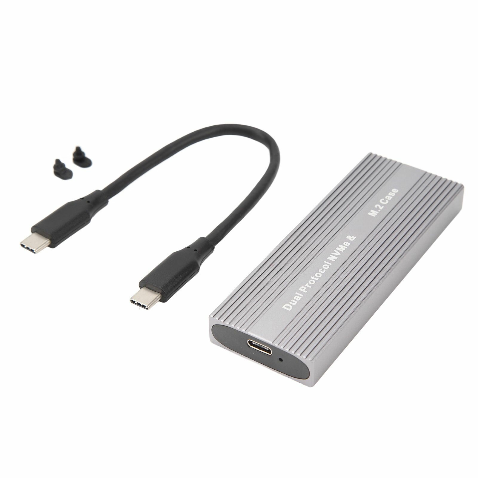 Корпус M.2 Nvme PCIE NGFF SATA SSD, порт типа C, 10 Гбит/с, совместимый с UASP, бесплатный инструмент, корпус твердотельного накопителя для 2230 2242, кабель C-C