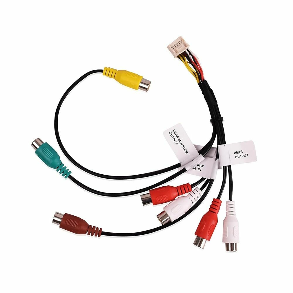 12-Контактный Жгут Проводов AV RCA Для Pioneer AVH240EX AVH241EX DMH240EX DMH241EX DMH340EX