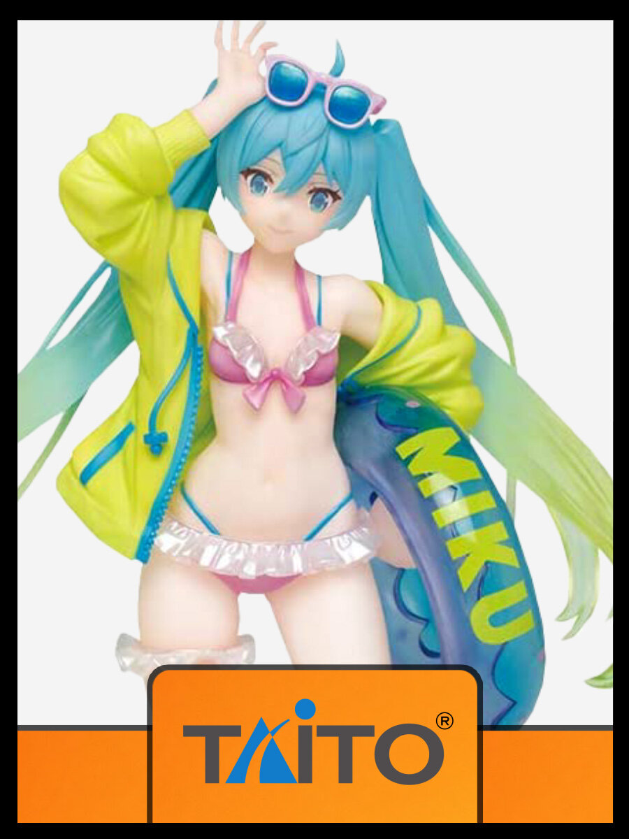 Оригинальная фигурка Hatsune Miku от Taito из Vocaloid / Хацунэ Мику «Вокалоид» 18 см