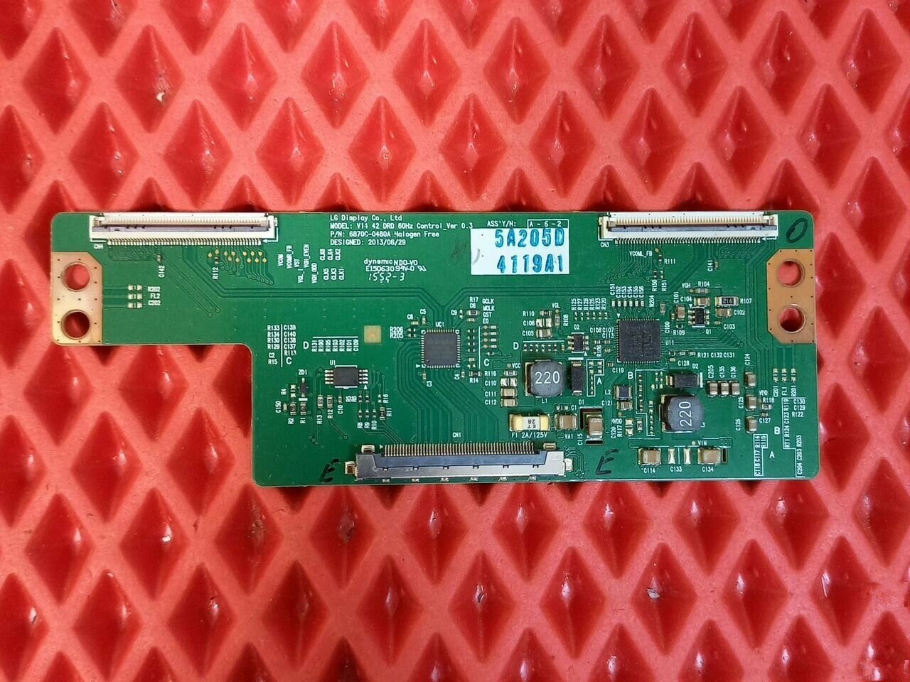 Модуль (T-CON) 6870C-0480A для телевизора LG 42LF550V-CZVF0 в надёжной упаковке