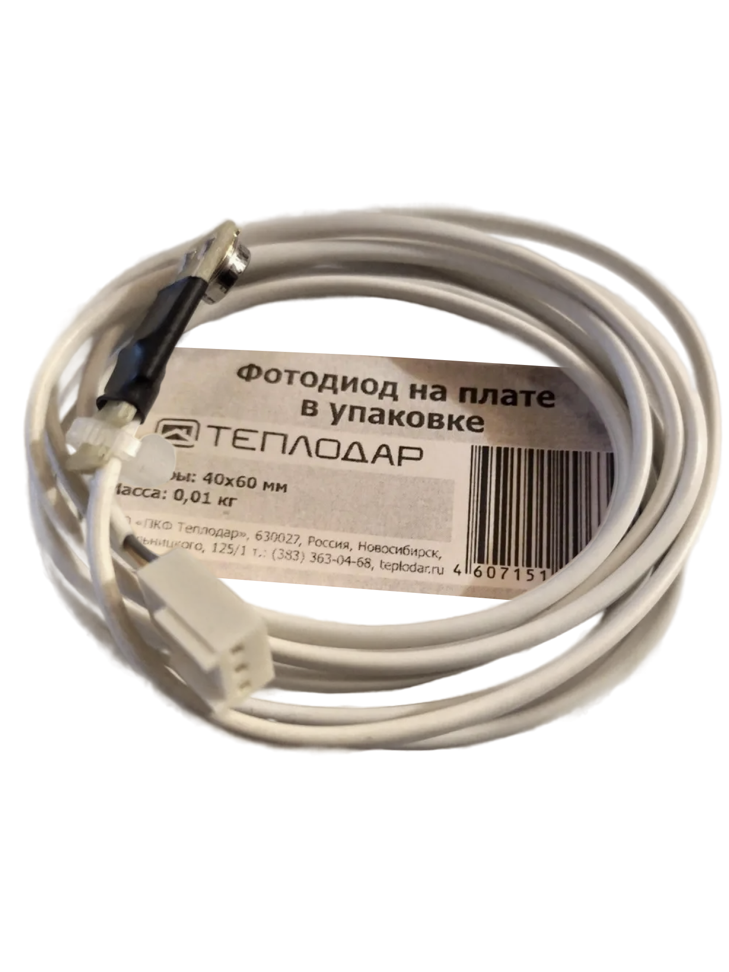 Фотодиод на плате для пеллетной горелки Теплодар АПГ-25 (Датчик пламени)