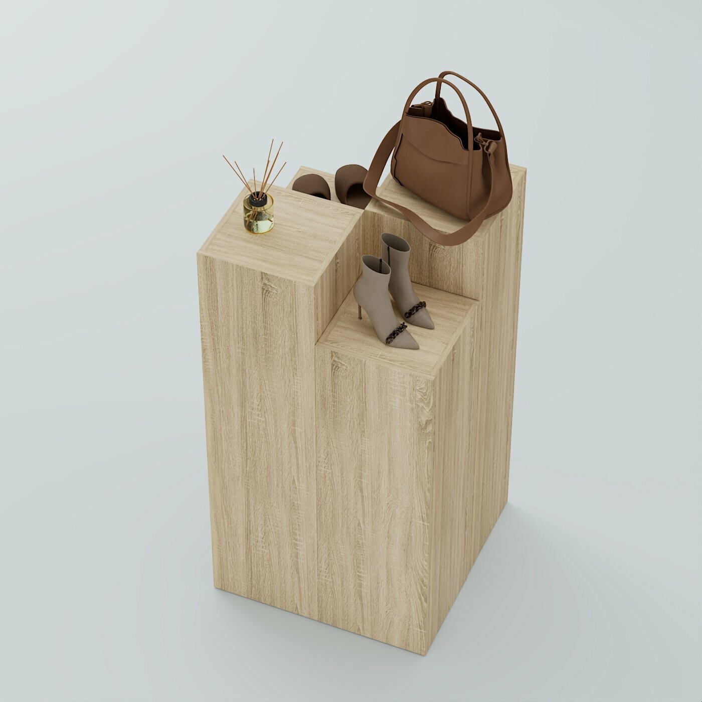 Демо-стенд Ступени-Пересечение №1, Дуб сонома