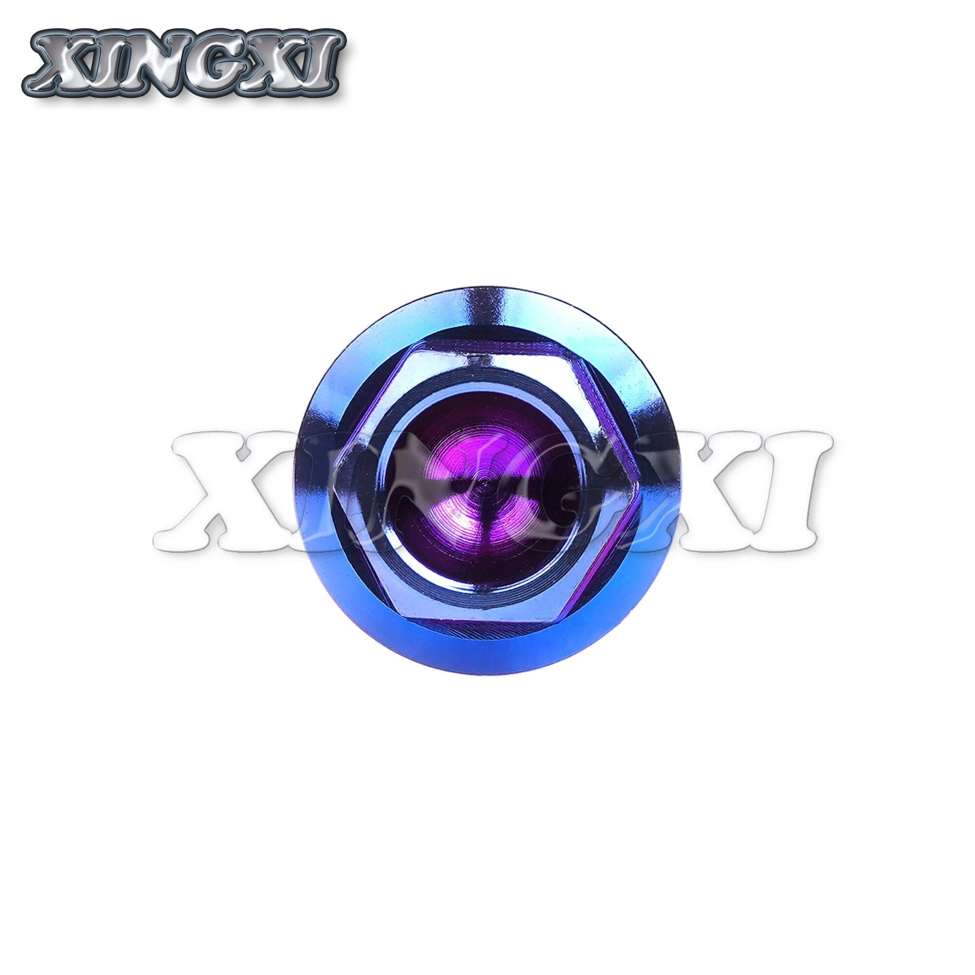 Xingxi титановые болты M4/M5x6/8/10/12/15/20/25/30 мм M5, Burn blue, 15mm