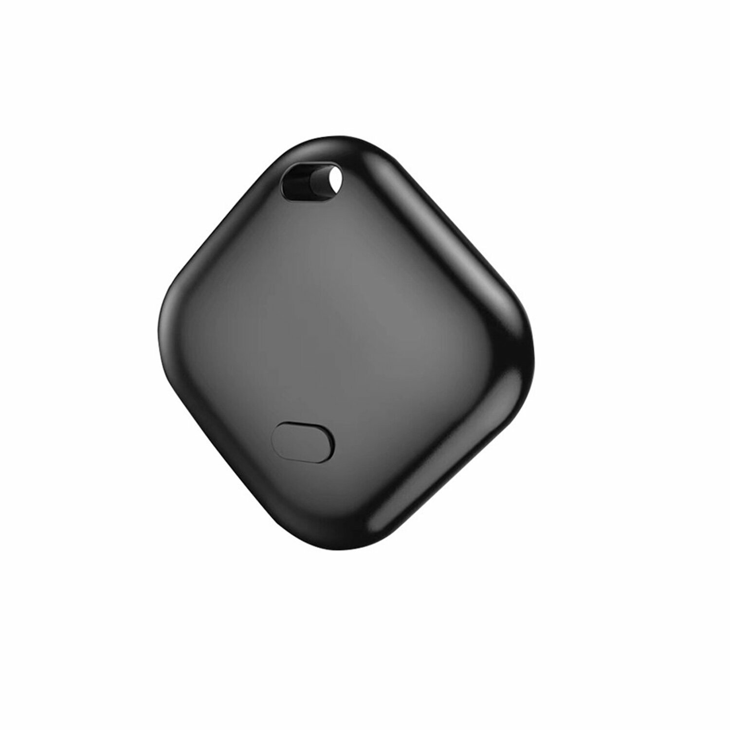 Антипотерянный тег Bluetooth-файндер для устройств Android, сертифицированный Google, ключ-файндер/багажный трекер/локатор предметов, совместимый с приложением Google «Find a Device», модель F02-B, материал ABS, цвет Черный/белый (выбор), тип 1/2