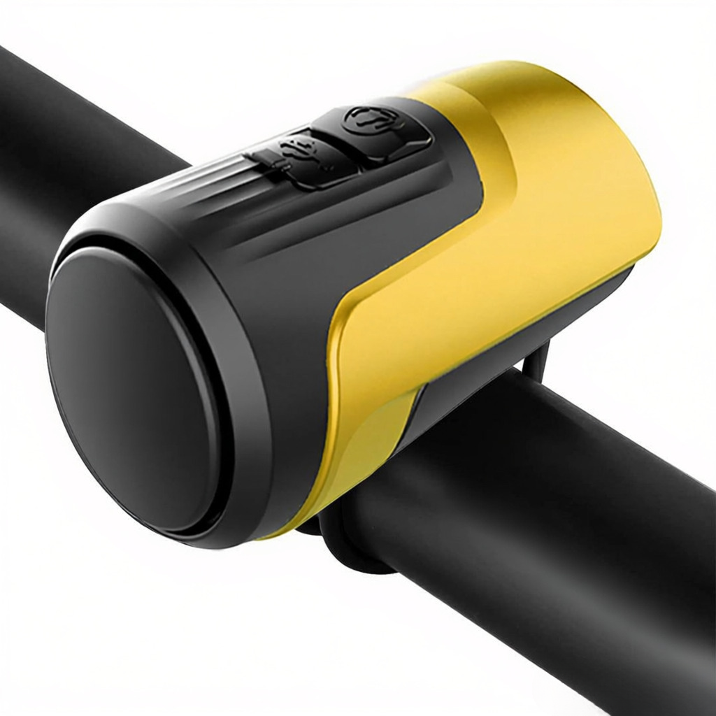 Электрический звонок для велосипеда, 125dB антиугонная сигнализация громкий электрический ручной звонок для взрослых с 1 режимом звука USB заряжаемый аккумулятор водонепроницаемый велосипедный звонок для MTB/BMX/скутеров/дорожного велосипеда, цвет