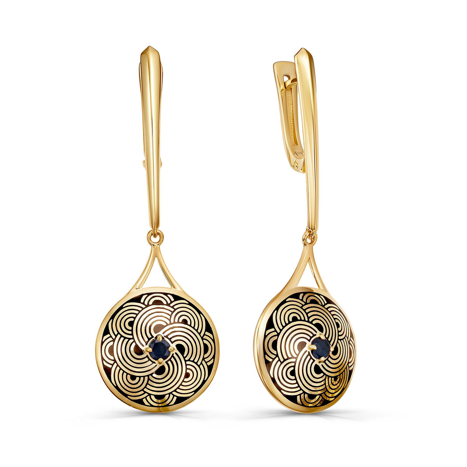 Подвеска для серег, серебро, 925 проба