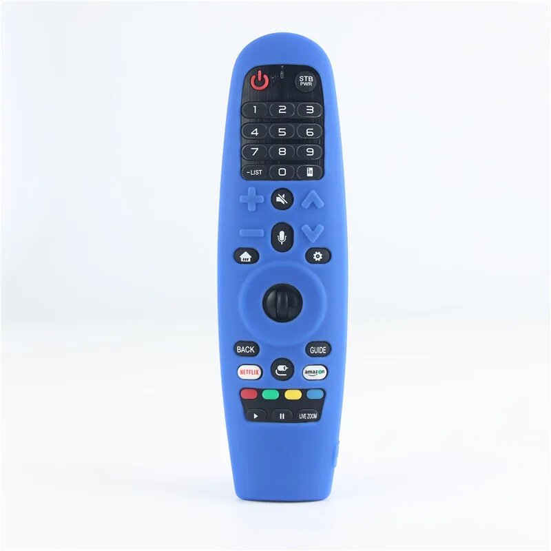 Силиконовый чехол для пульта LG Magic YIYUEQIANLI Blue