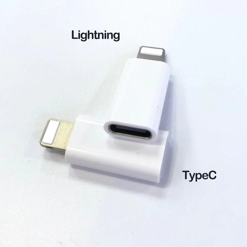 Универсальный адаптер Apple Lightning к Type-C мужской к женскому 15 Вт быстрой зарядки для iPhone
