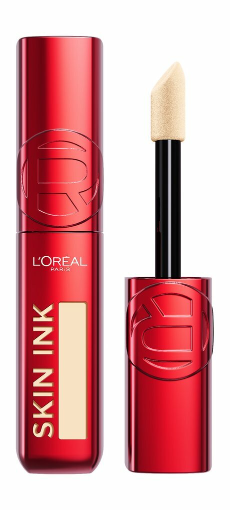 L'oreal Infallible Skin Ink 2-in-1 Foundation Concealer Стойкий тональный крем-консилер для лица с матовым финишем | 40 Light Warm 15мл
