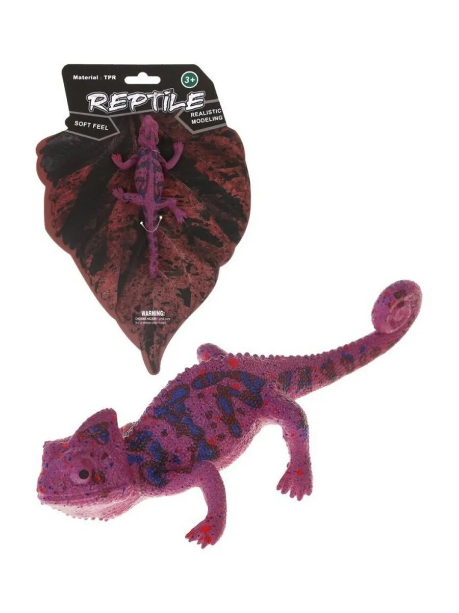 Игрушка изображающая рептилию: ящерица