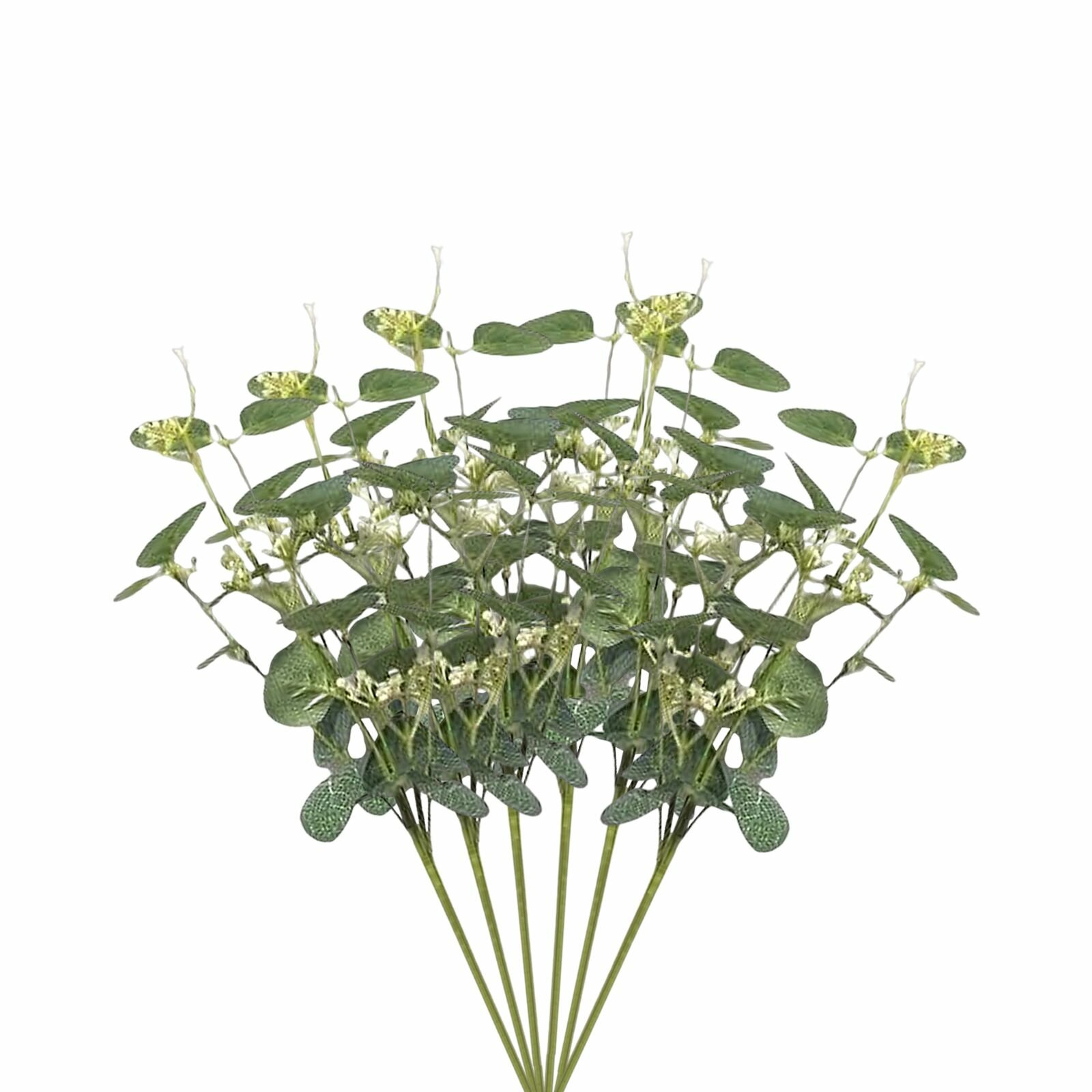 Имитация фруктового эвкалипта для украшения дома искусственными цветами из 20 партий