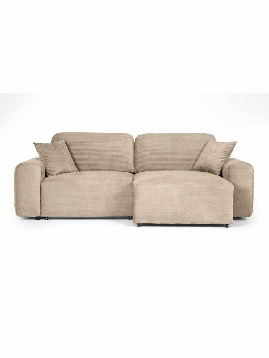 Диван-кровать угловой Askona (Аскона) Раклет-Тк. Cilium Cream, еврокнижка