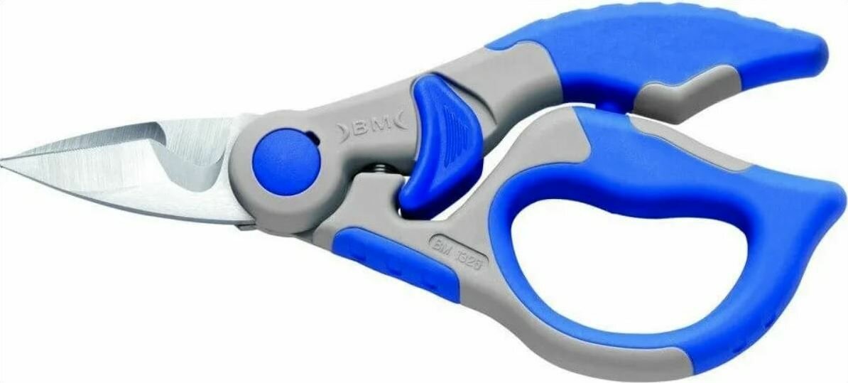 Ножницы для резки кабеля и проводов 1325 BM сине-серые 153мм сверхлегкие XPRO EVO BMGROUP