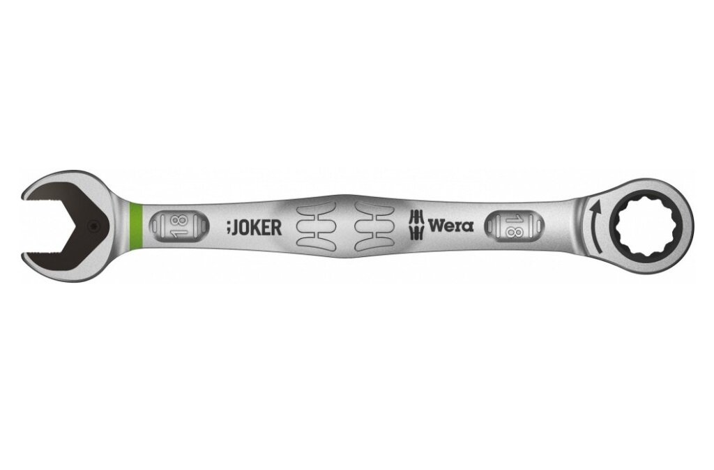 Ключ комбинированный с кольцевой трещоткой Joker 17 х 235 мм WERA WE-073277