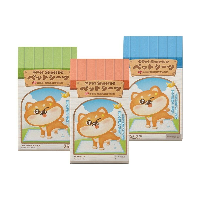 Одноразовые впитывающие пеленки Shande Lai для домашних животных, утолщенные тренировочные пеленки для щенков и кошек